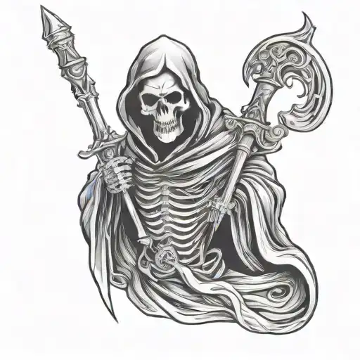 12349+ Grim Reaper Tattoo Ideas in 2025 - BlackInk AI